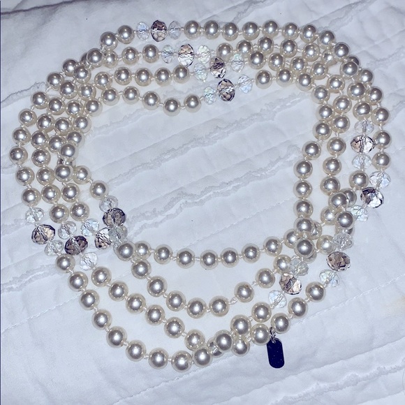 Kissaka | Jewelry | Vintage Kissaka Faux Pearl Necklace | Poshmark